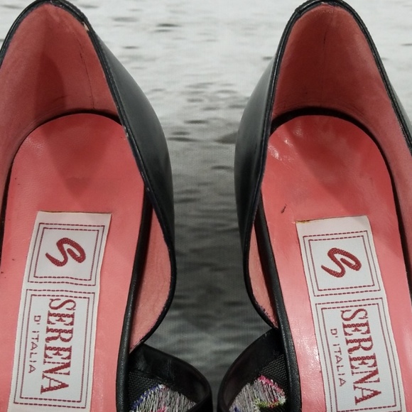 Serena D'Italia | Shoes | Serena Ditalia Mesh Applique Shoe | Poshmark